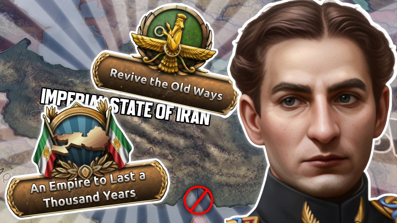 Making Iran Magnificent Again by Returning to Its Ancient Roots || HOI4