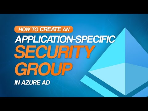 Azure AD - Application Specific Security Groups