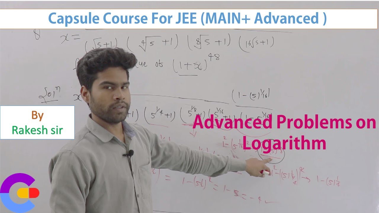 Advanced Problems on Logarithm for JEE( Main + Advanced ) || Challenging Probelms