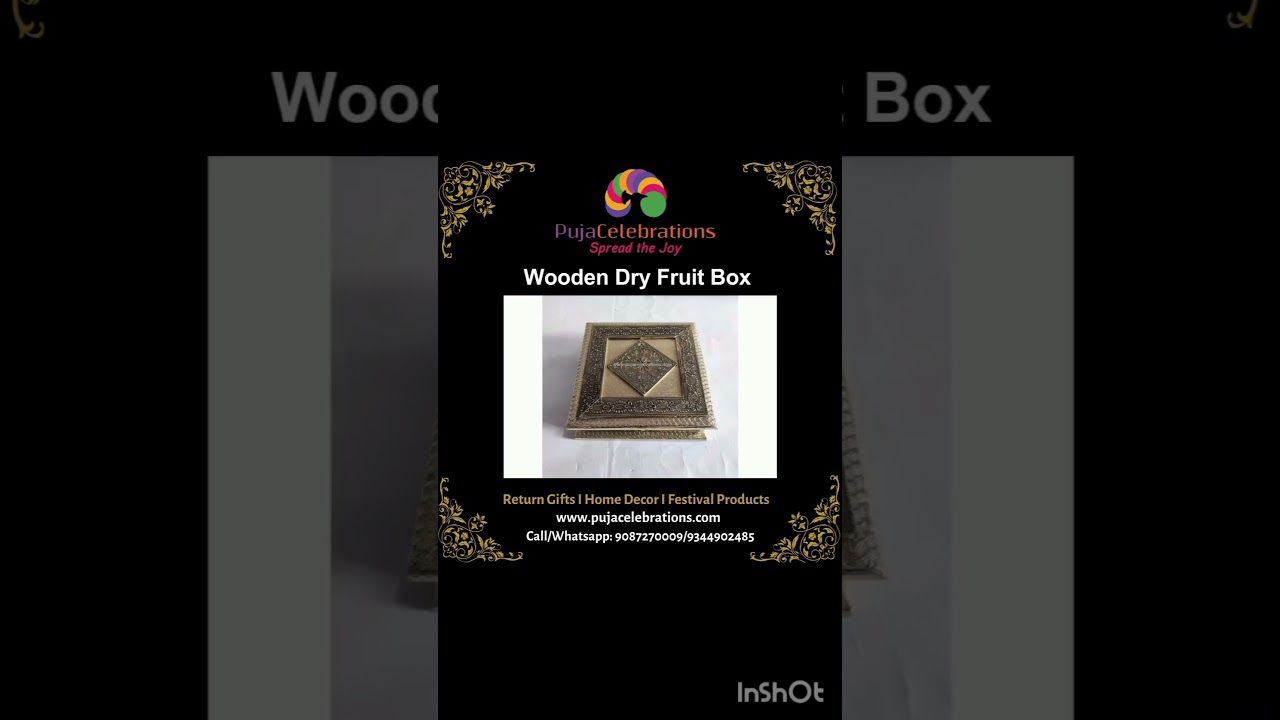 Dry Fruit Box | DiwaliGift |  Dry Fruit Box Online | Dry Fruit Box Wholesale | Pujacelebrations