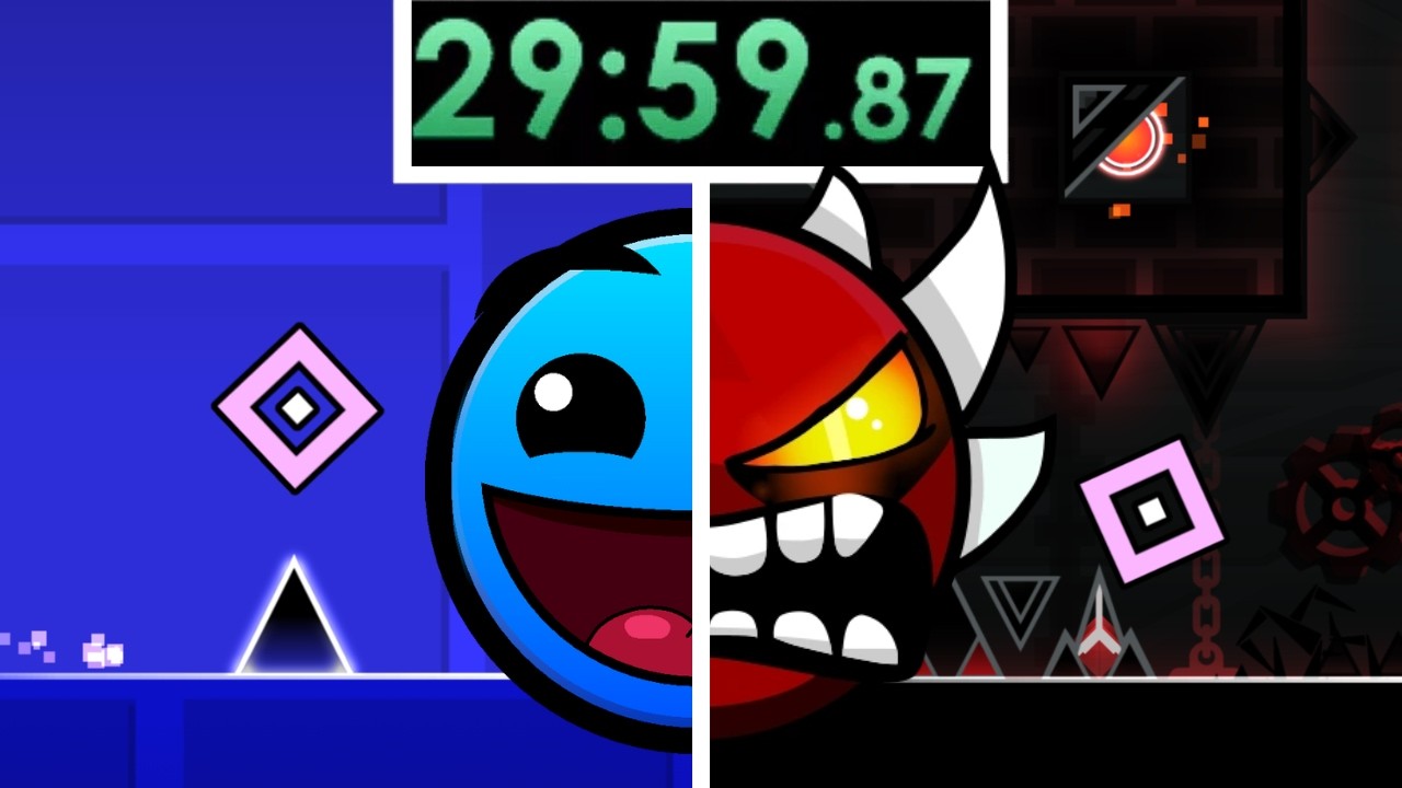 I Speedran EVERY DIFFICULTY In Geometry Dash...