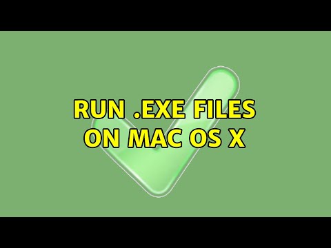 Run .exe files on Mac OS X (3 Solutions!!)