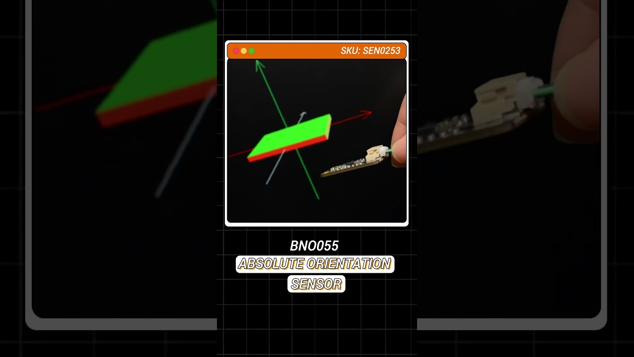 🚀 Elevate tech with Gravity: 10 DOF IMU AHRS BNO055 + BMP280!