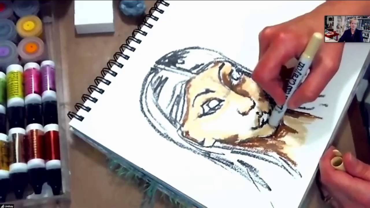 Creative Chat with Barb Owen & Distress Crayon Demo
