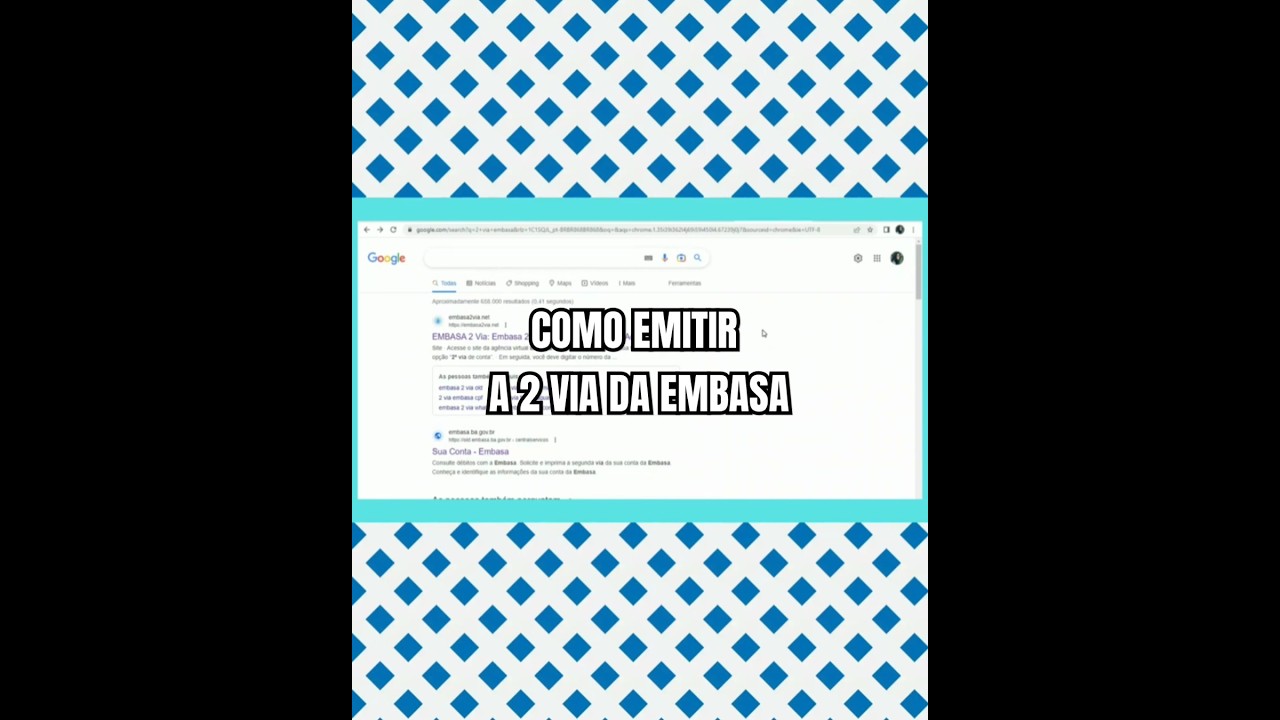 Como emitir 2 via da Embasa #embasa #digital #brasil #energia