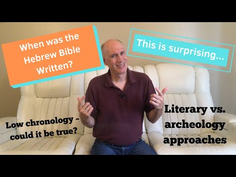 When was the Hebrew Bible Written?
