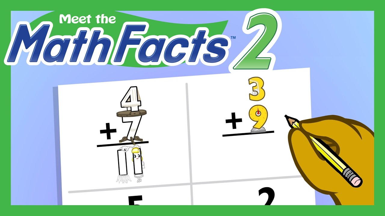 Meet the Math Facts Addition & Subtraction Level 2 - Worksheet 3 | Preschool Prep Company