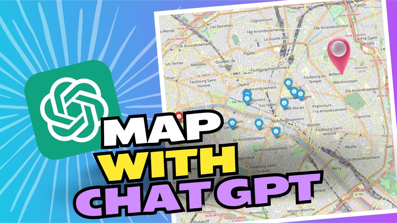 Create map with python and Chatgpt