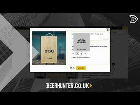 Corporate Gifts for Employees and Clients: Live Personalisation Feature