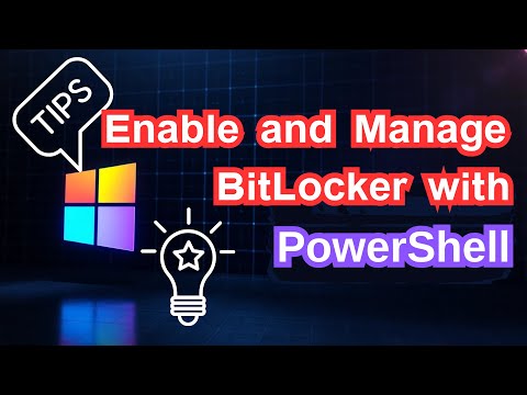 Enable and Manage BitLocker with PowerShell - Easy Guide for BitLocker Encryption