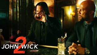 'John Has a Drink With Death' Scene | John Wick: Chapter 2