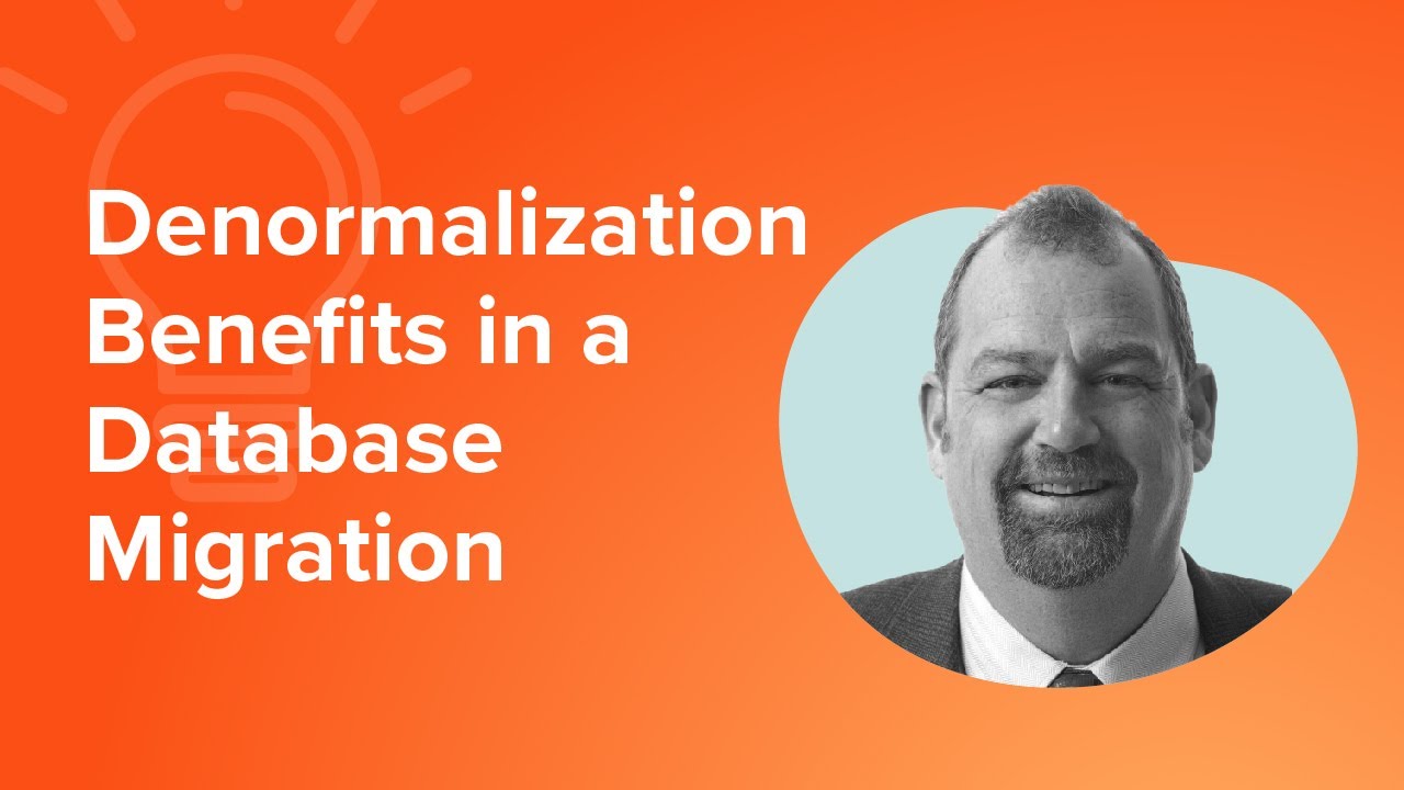 Denormalization Benefits in a Database Migration