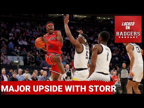 AJ Storr can fly and could elevate the Badgers basketball program and thoughts on football recruits!