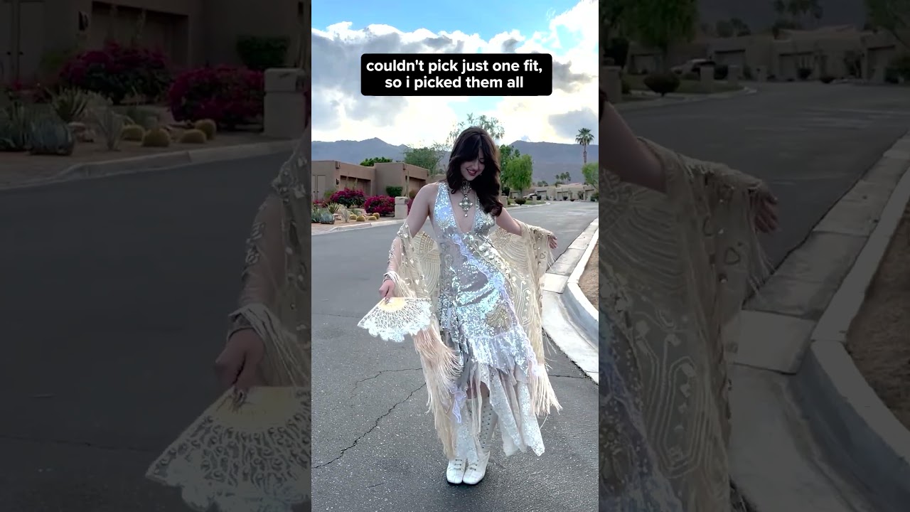 @notsophiesilva is her own desert runway show 🌴 ft Veo on Shorts #sponsored