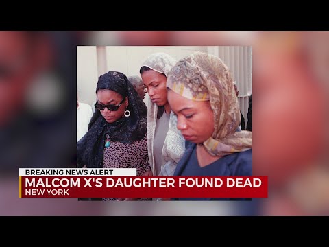 Malcom X's daughter found dead