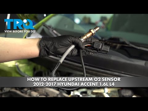 How to Replace Upstream O2 Sensor 2012-2017 Hyundai Accent 1.6L L4