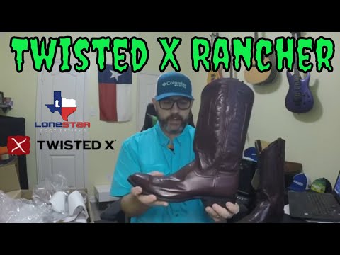 Twisted X Boots Review - Men's Rancher Western Wide Square Toe Review