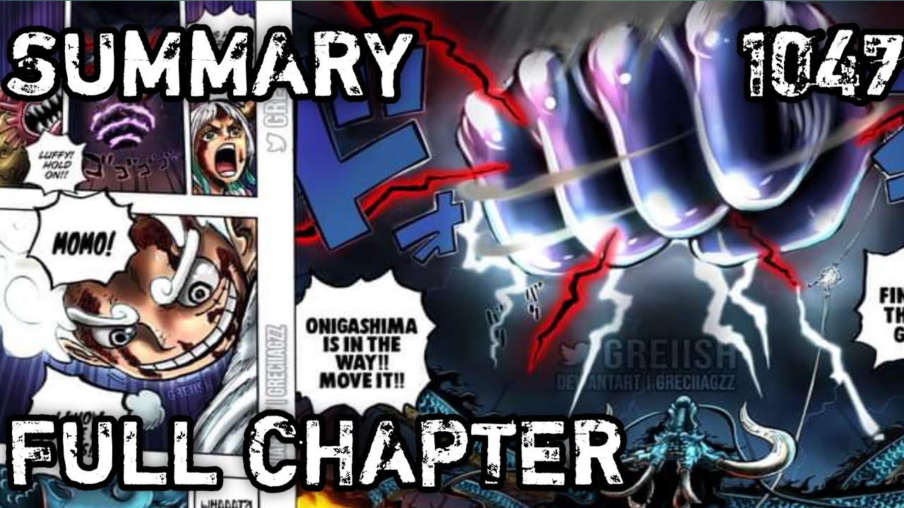 ONE PIECE FULL CHAPTER 1047 | LUFFY PREPARING GIGANTIC FIST!!