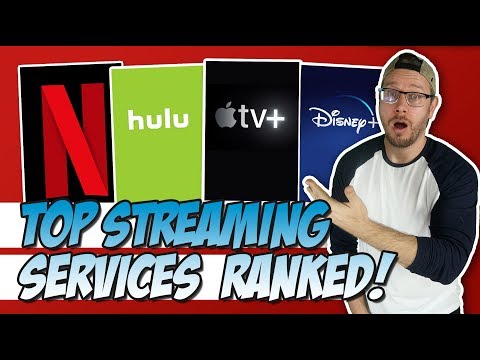 Top 6 Streaming Services Ranked! (Netflix to Hulu to Amazon Prime to Disney+)