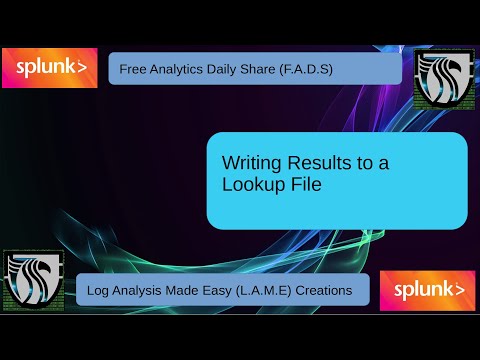 Splunk Tutorial | Save Results to a CSV #FADS