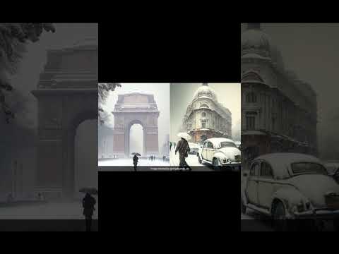 AI Pics Of Snow-Covered Indian Cities Over Decades Stun Internet