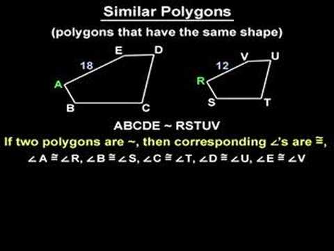 Similar Figures - Similar Polygons - MathHelp.com