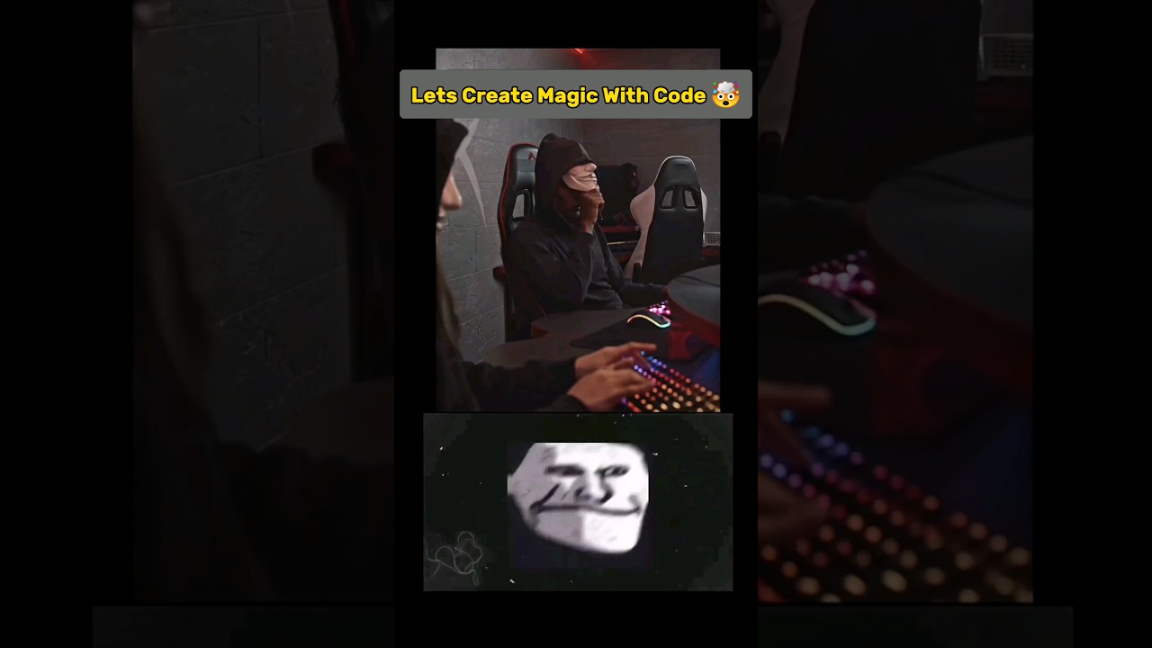 Create Chromatic Glitch Effect Animation | html5 canvas #shorts #javascript #developer #coding