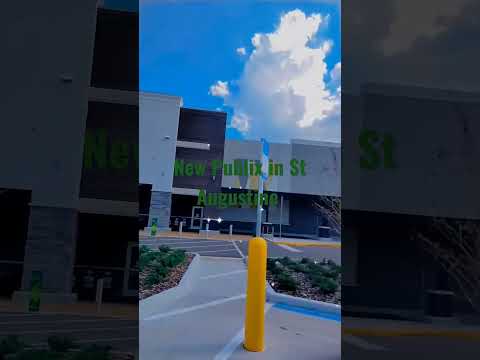 Checking out the New Publix #staugustine #publix