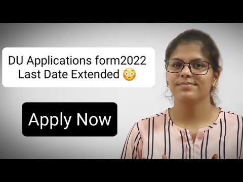 DU Applications Form Date Extended ll Apply Now Il #DUET2022#DUAdmission2022#lastdateapply#alkarani