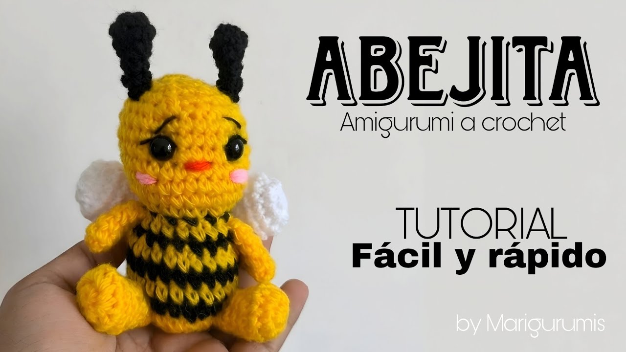 ABEJITA AMIGURUMI: Tutorial completo paso a paso 🐝