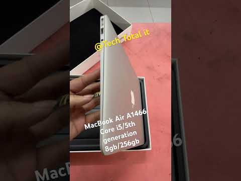 MacBook Air A1466 | core i5 | 5th generation | 8gb RAM | 256 gb SSD#laptop #computer