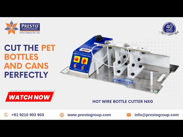 PET and Preform Testing Instruments - Digital Bottle Burst Tester ...