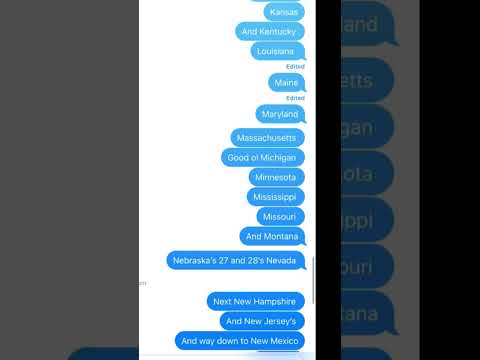 50 states that rhyme! With my cousins! Lol