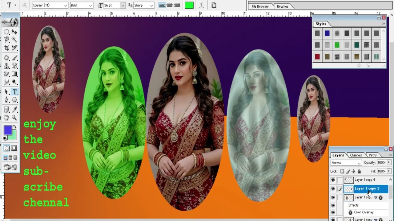 Eight tools applied to five images