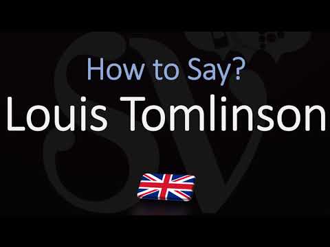 How to Pronounce Louis Tomlinson? (CORRECTLY)