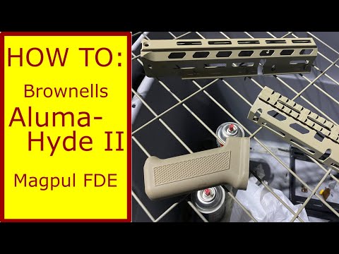 HOW TO: Brownells ALUMA-HYDE II Magpul FDE