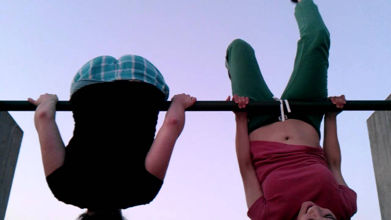 HANGING AROUND UPSIDE DOWN