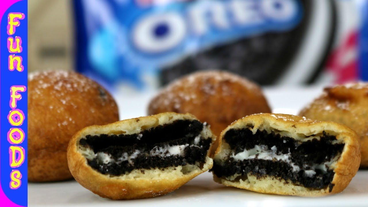 Deep Fried Oreo's | How to Deep Fry Oreo Cookies