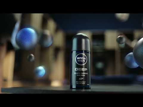 NIVEA MEN DEEP ROLL-ON WITH 72HR ANTIBACTERIAL SWEAT PROTECTION