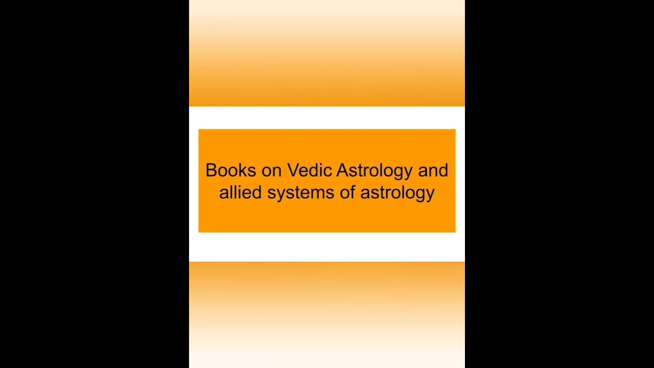 Astrology books that will help you to predict