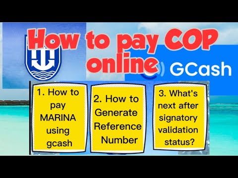 How to Pay MARINA using GCASH | COP Online