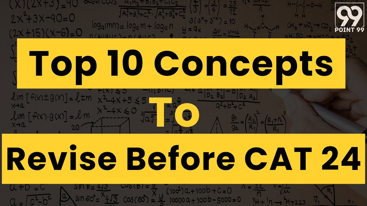Essential Topics to Revise for CAT 2024: A Comprehensive Guide | Galaxy.ai