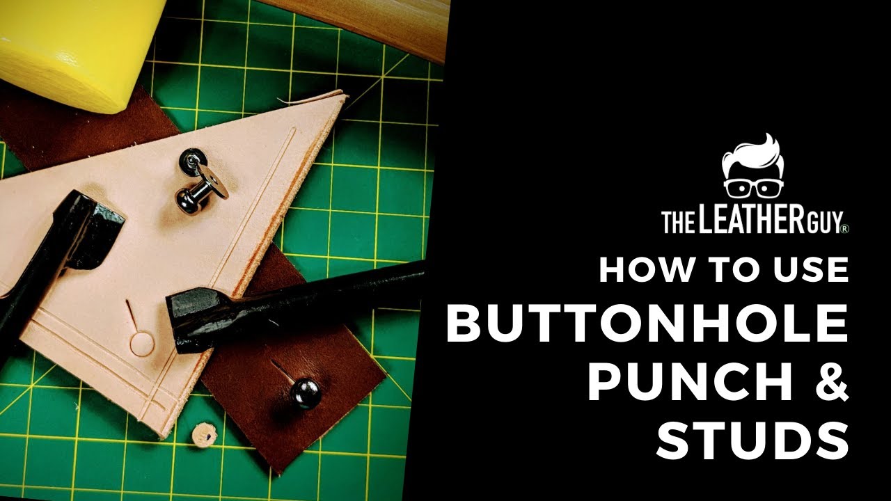 How to Use the Buttonhole Punch