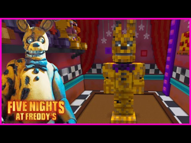 FNAF MOVIE | Builds Collection Showstage Minecraft Map