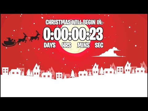 CHRISTMAS 2025 COUNTDOWN LIVE🔴 24/7 & How Long Till Christmas 2025?