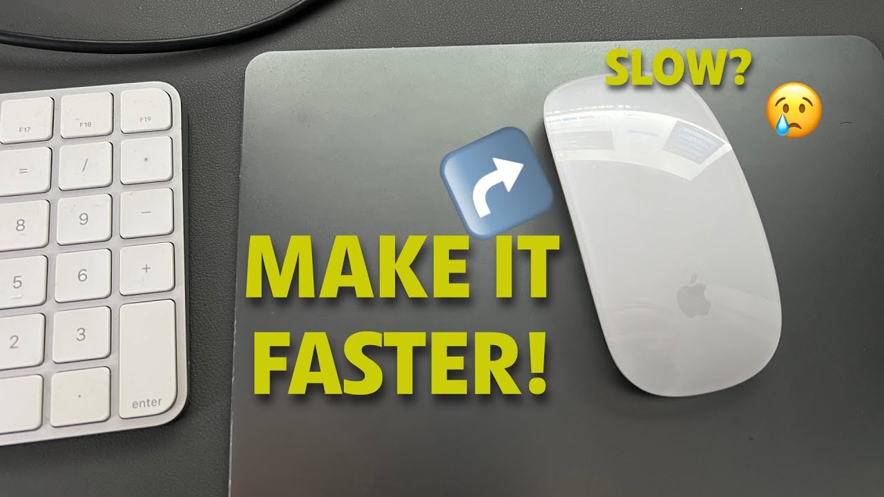 How To Make Apple Magic Mouse FASTER!