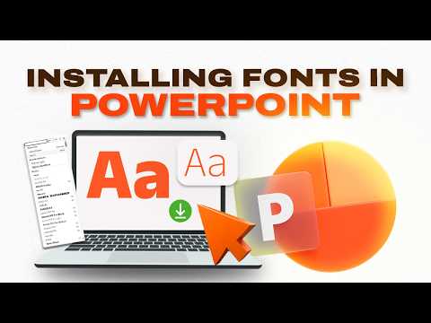 How to Install Fonts in PowerPoint - Tutorial