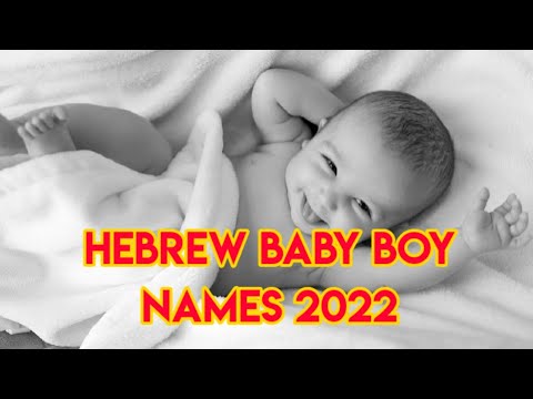 Hebrew baby names for boys | all about baby names