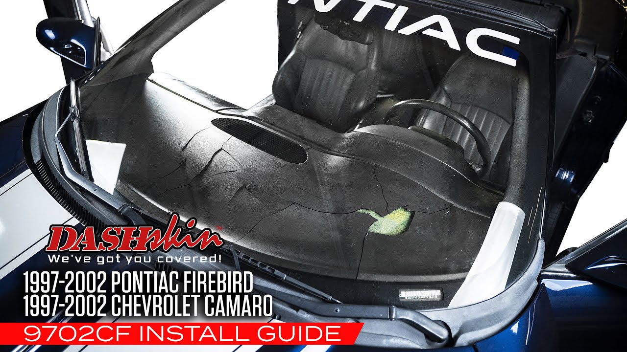 HOW TO: DashSkin Dash Cover Installation for 97-02 Chevy Camaro & Pontiac Firebird