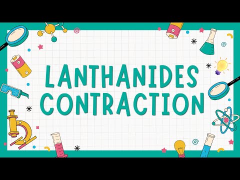 lanthanide contraction (what is lanthanide contraction, causes of lanthanide contraction)
